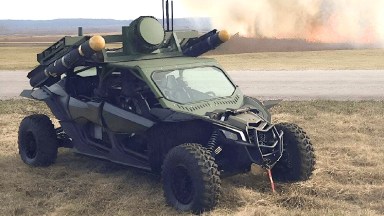 Bladed 'Ginsu' Hellfire Missile Seen In Action For First Time