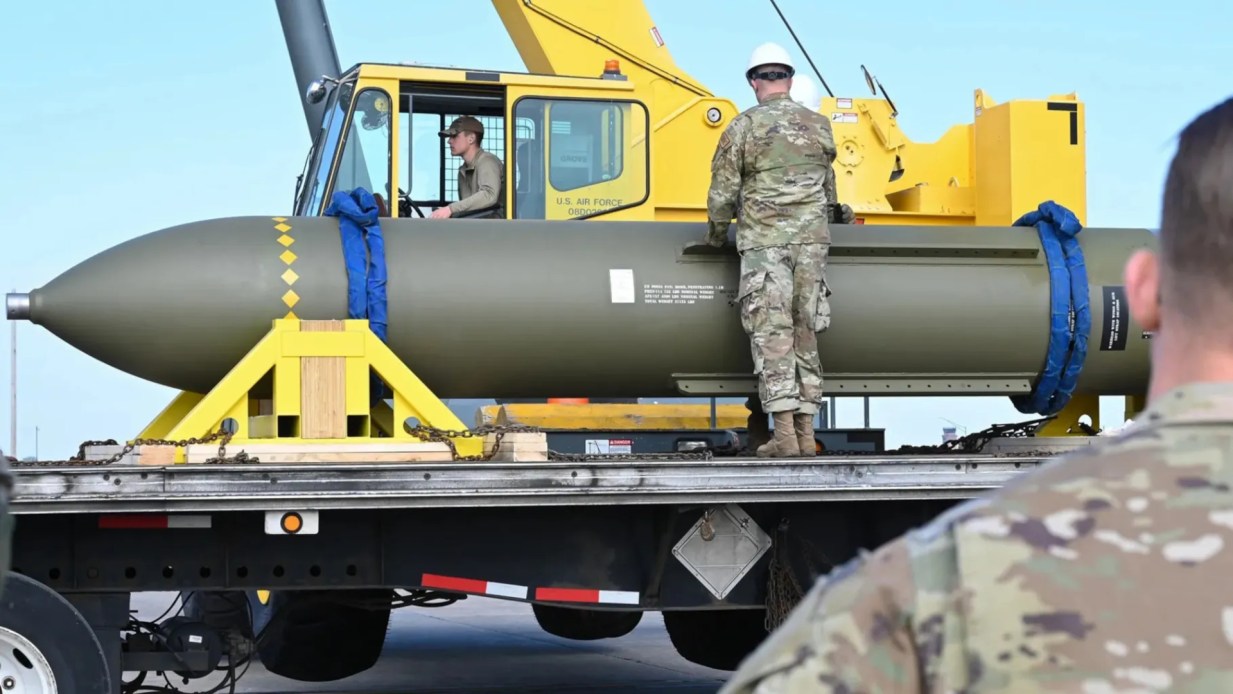 New GBU-57 Massive Ordnance Penetrator Parts Reverse Engineered From ...