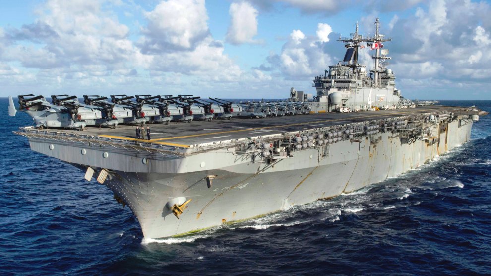 USS Boxer The Second Amphibious Assault Ship Now Heading To Middle East ...