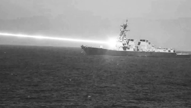 Containerized Variant Of Navy's Drone-Swatting HELIOS Laser Being ...