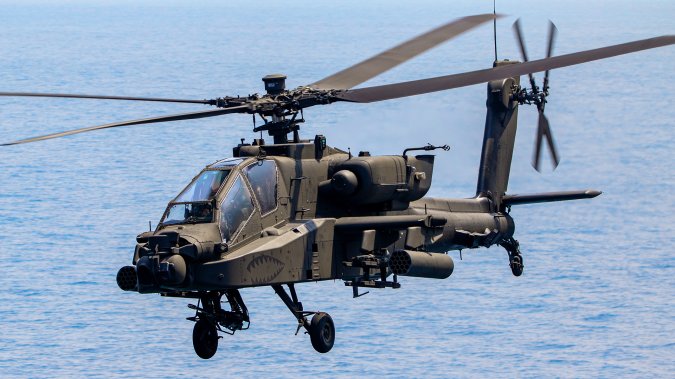 AH-64 Apache Crew Rescued By Drone Boat After Going Down Near Strait Of ...