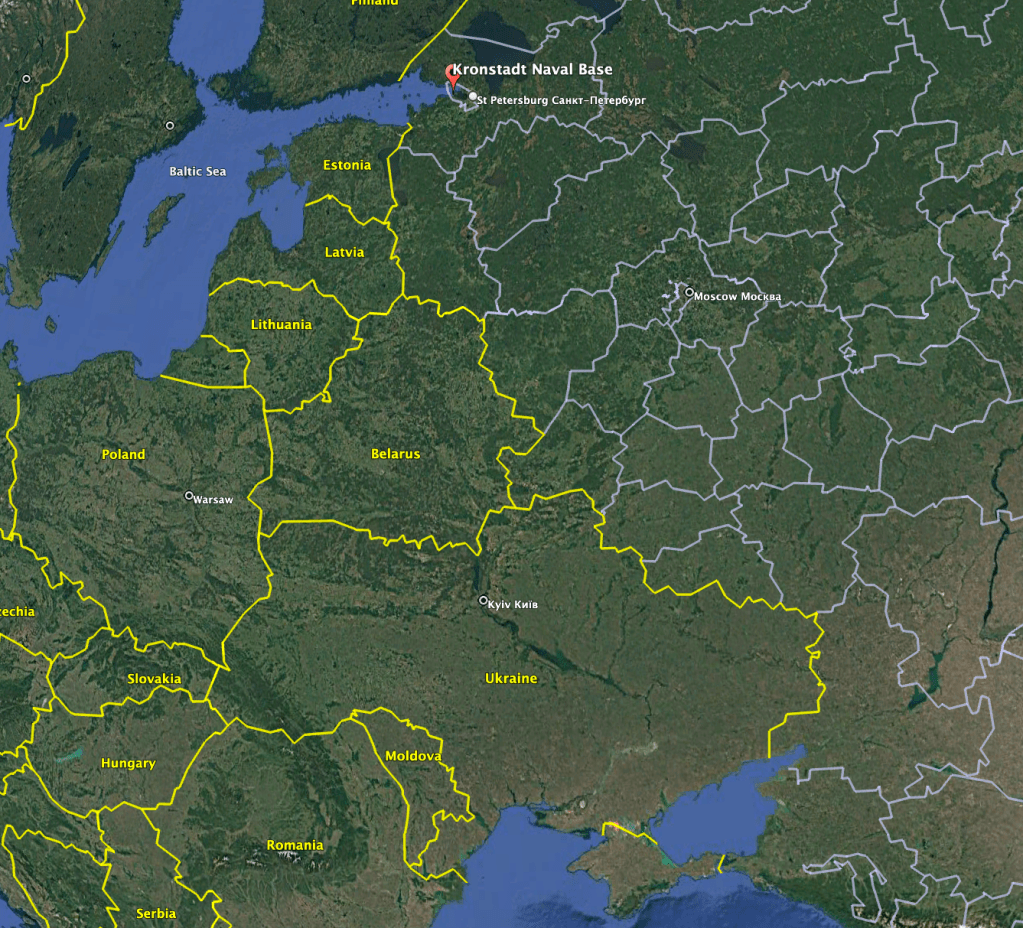 Russia’s Baltic Fleet Successfully Attacked By Ukrainian Drones
