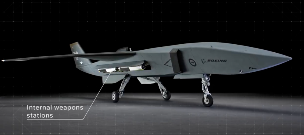 Boeing’s New Larger Ghost Bat Can Carry AIM-120 AMRAAMs Internally