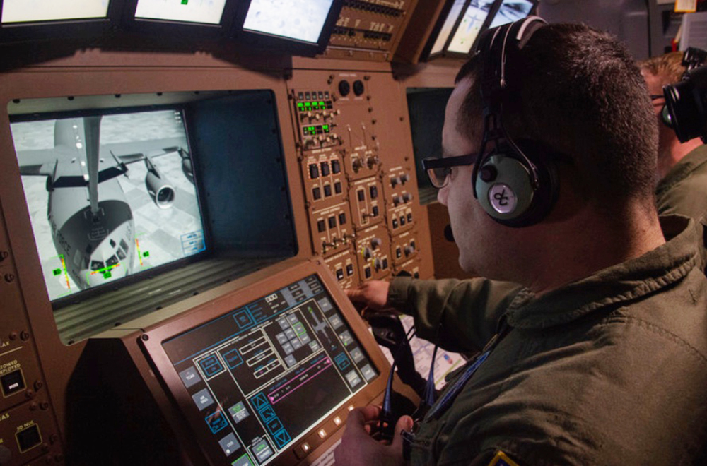 This Is What The Boom Operator's Station On The New KC-46 Tanker ...