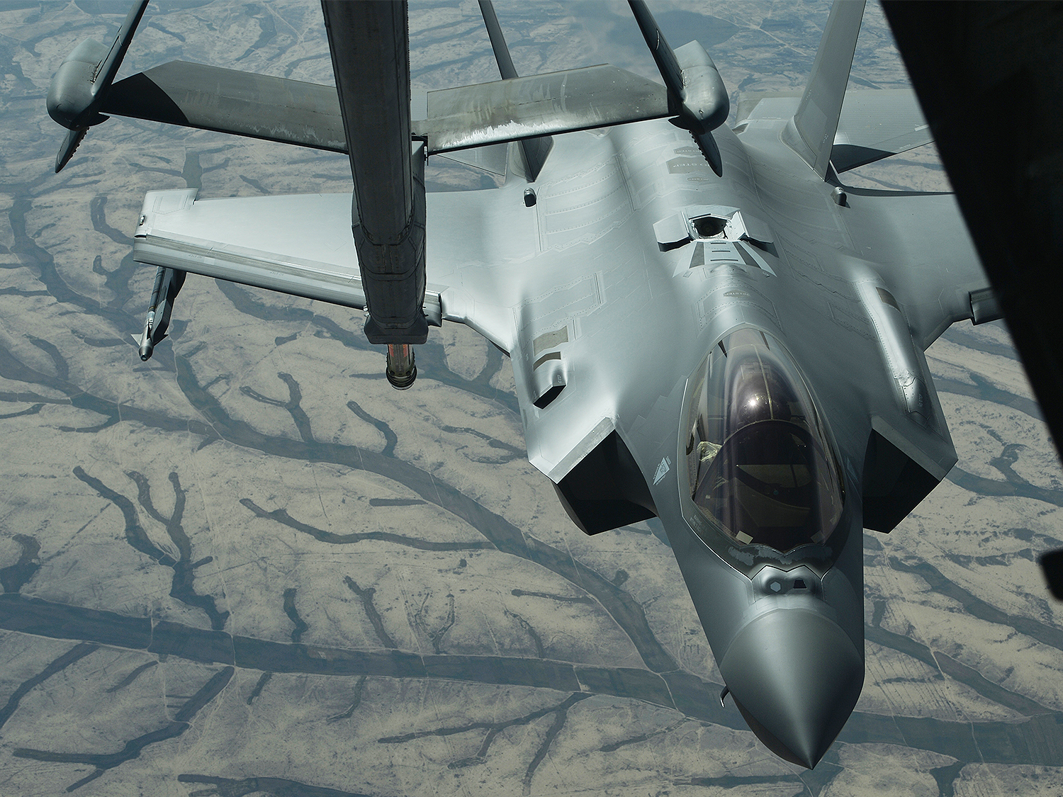 USAF F-35As Flew First-Ever Combat Strikes With Radar Reflectors And ...