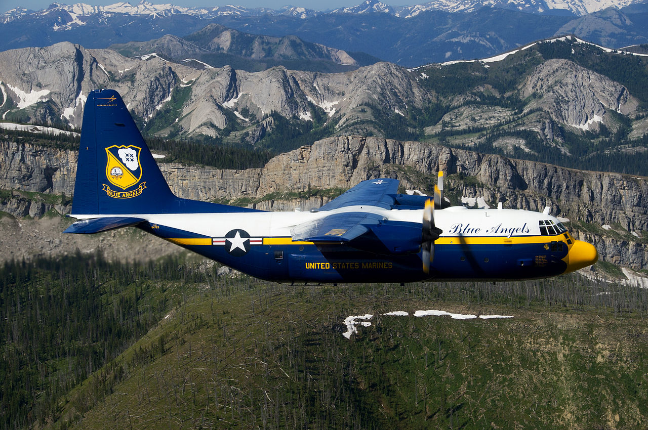 U.S. Navy Buys Blue Angels A Surplus Royal Air Force C-130J To Replace ...