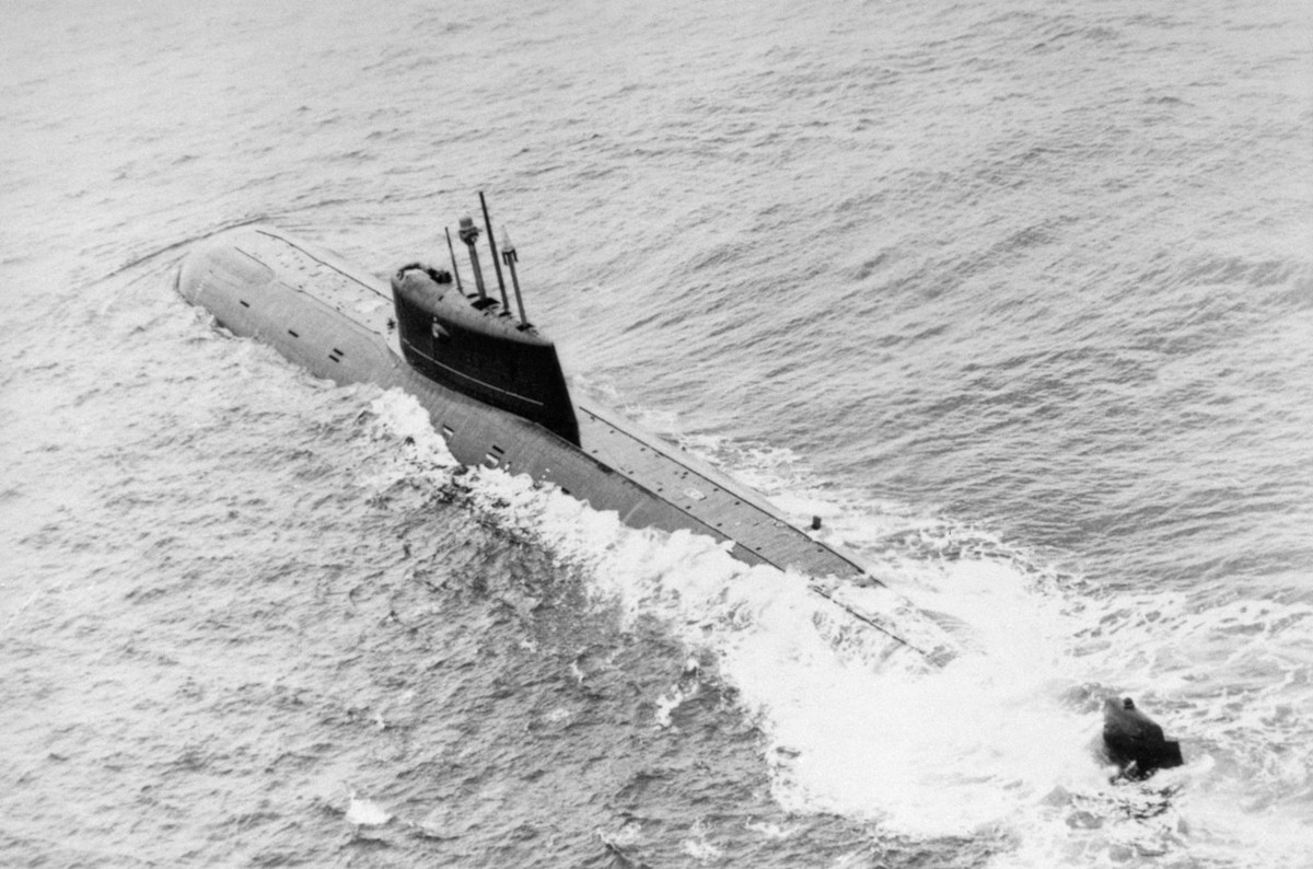 The Wreck Of This Sunken One-Of-A-Kind Soviet Nuclear Sub Is Leaking ...