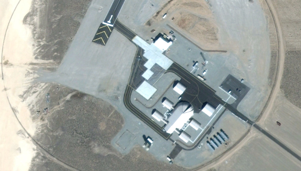 Detailed Image Comes To Light Of Secretive Drone Test Base Near Area 51