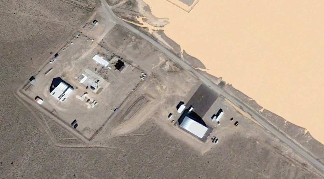 Detailed Image Comes To Light Of Secretive Drone Test Base Near Area 51