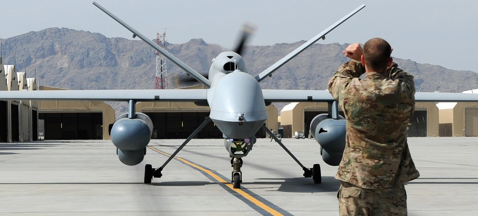 Detailed Image Comes To Light Of Secretive Drone Test Base Near Area 51