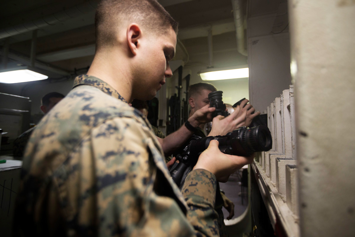 Take A Peek Inside The Armory On An Amphibious Assault Ship Carrying ...