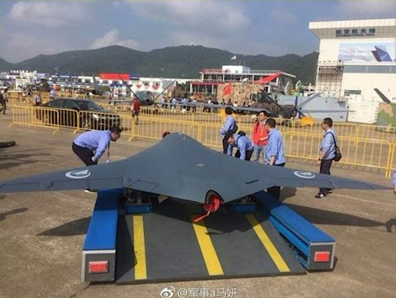 Stealthy Flying Wing Jet Pin Among Others From China's Chengdu Aircraft ...