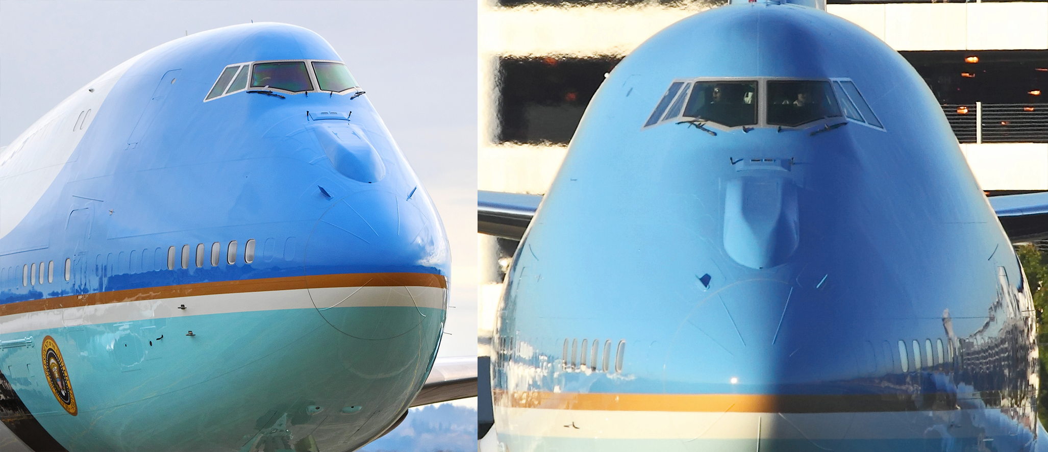 We Now Know What This Unique Pop-Up Nose Panel On Air Force One And ...