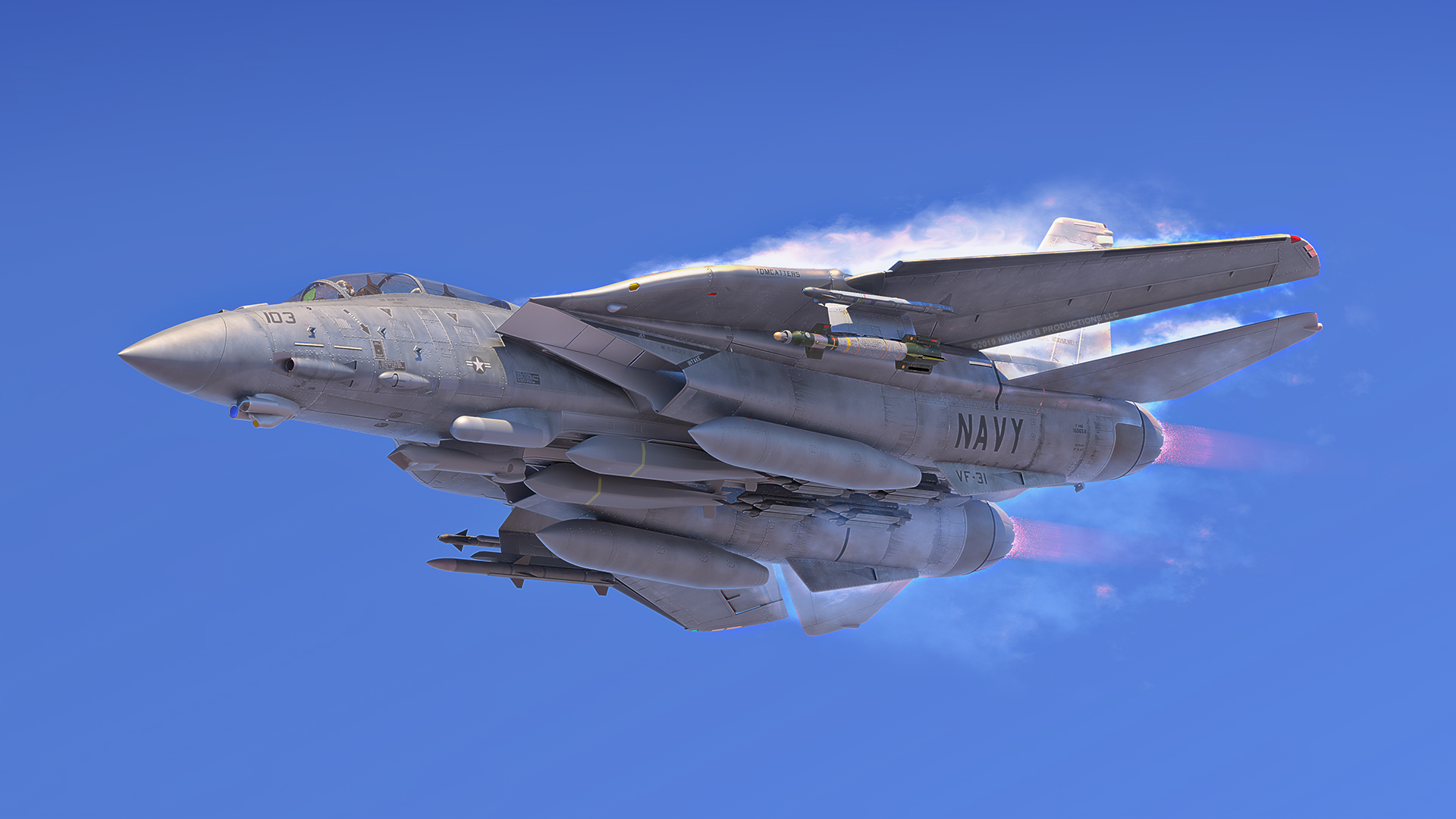 This Is What Grumman's Proposed F-14 Super Tomcat 21 Would Have ...