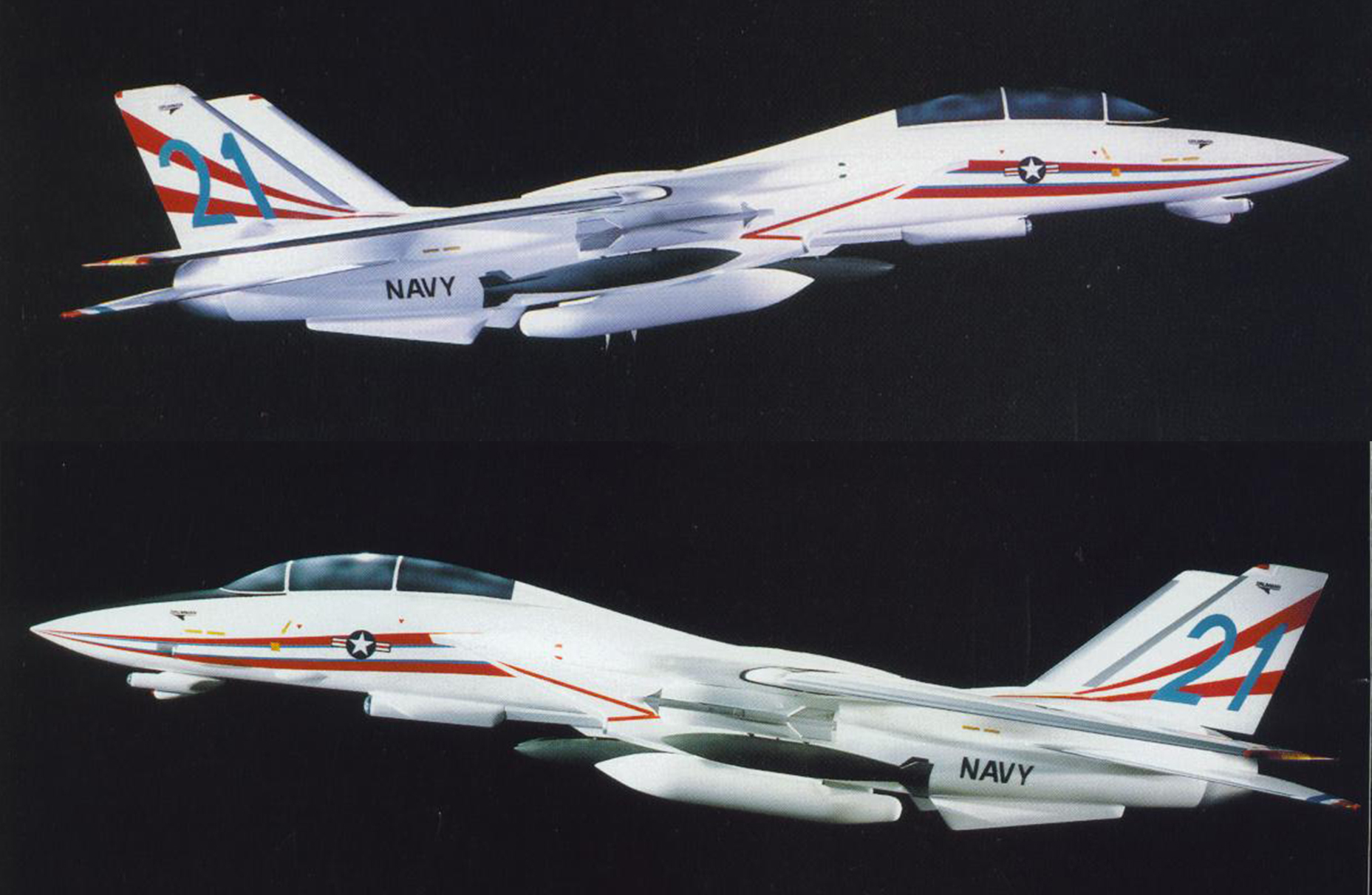 This Is What Grumman's Proposed F-14 Super Tomcat 21 Would Have ...