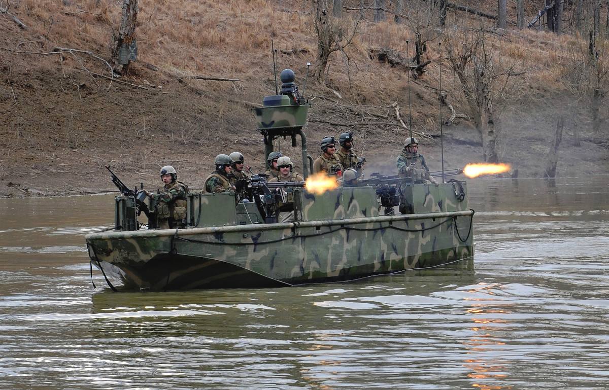 You Can Buy This U.S. Navy High-Speed Riverine Assault Boat