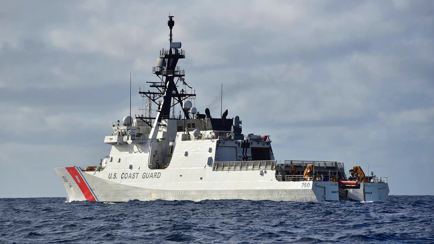 Coast Guard Cutters Once Carried Harpoon Anti-Ship Missiles And They ...