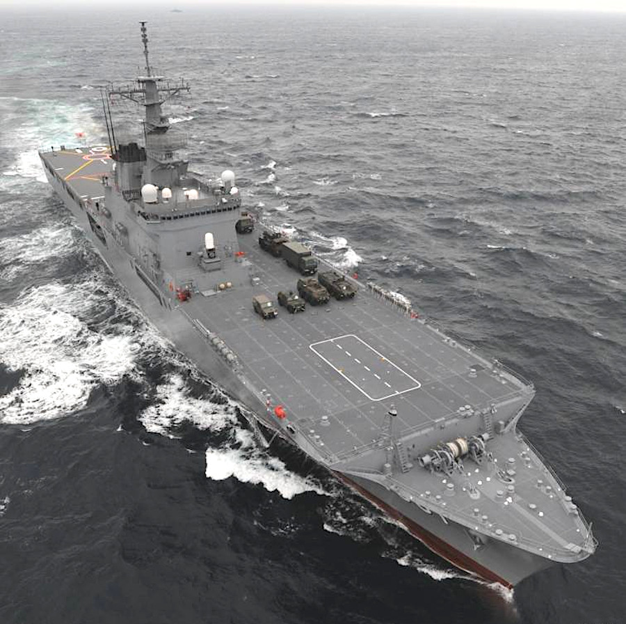Japanese Shipbuilder Pitches Amphibious Assault Ship For Country's ...