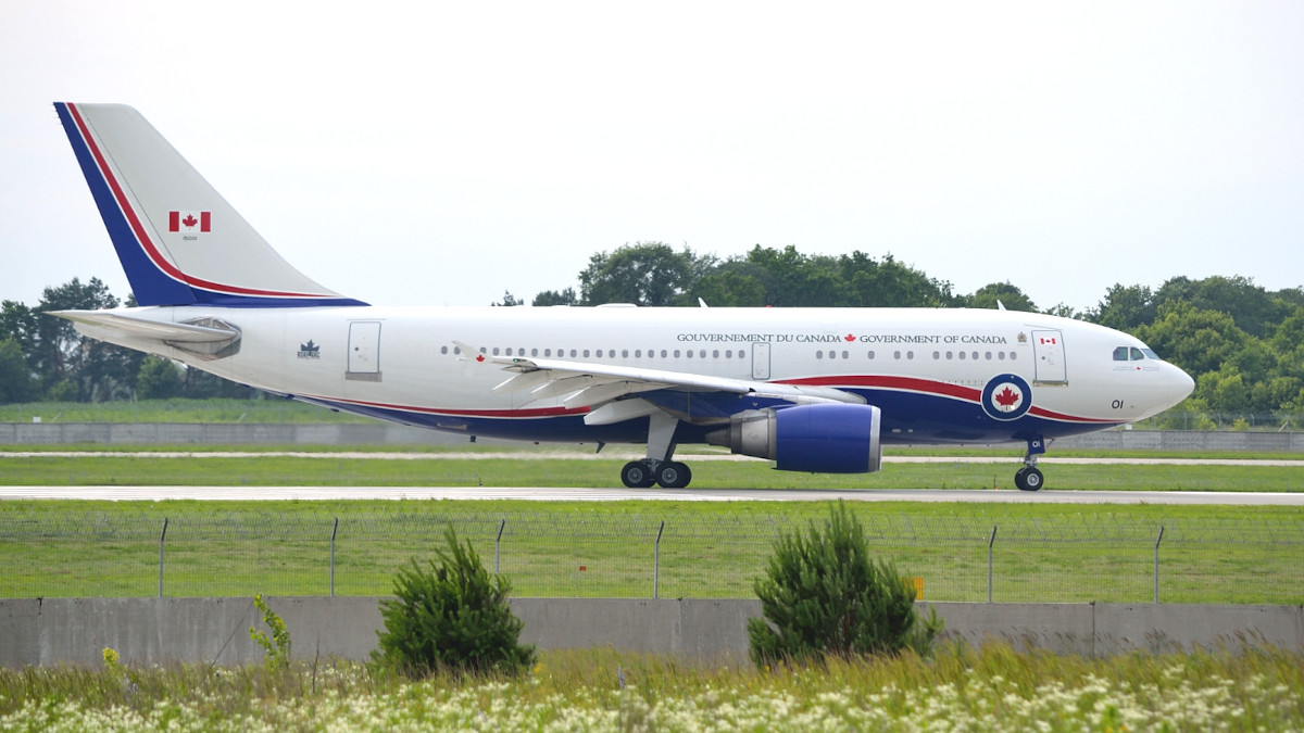 Canada's VVIP 'Can Force One' Jet Faces Months Of Repairs After Rolling ...