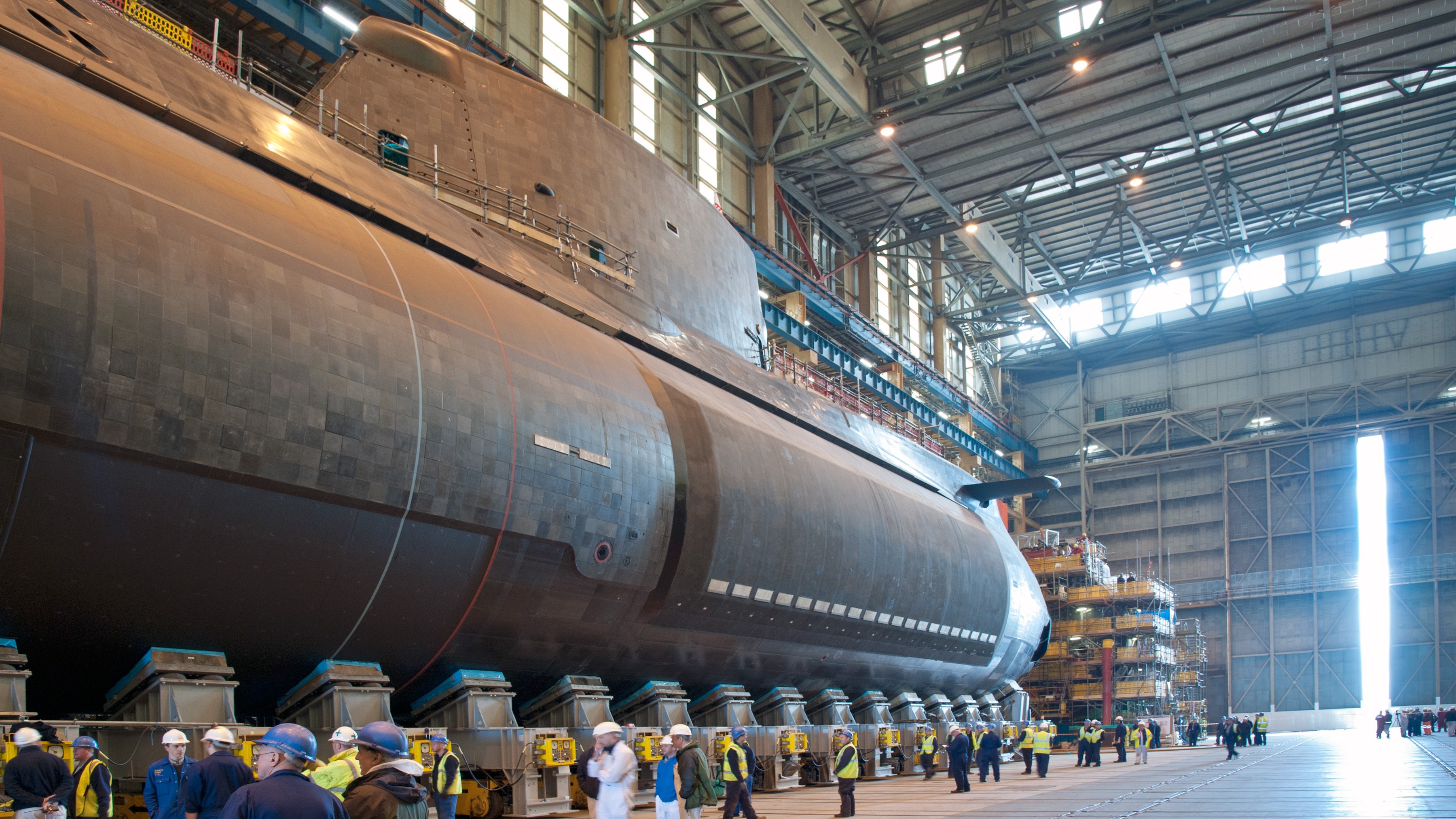 No These Aren't Starships In Space Dock, They Are Nuclear Submarines ...