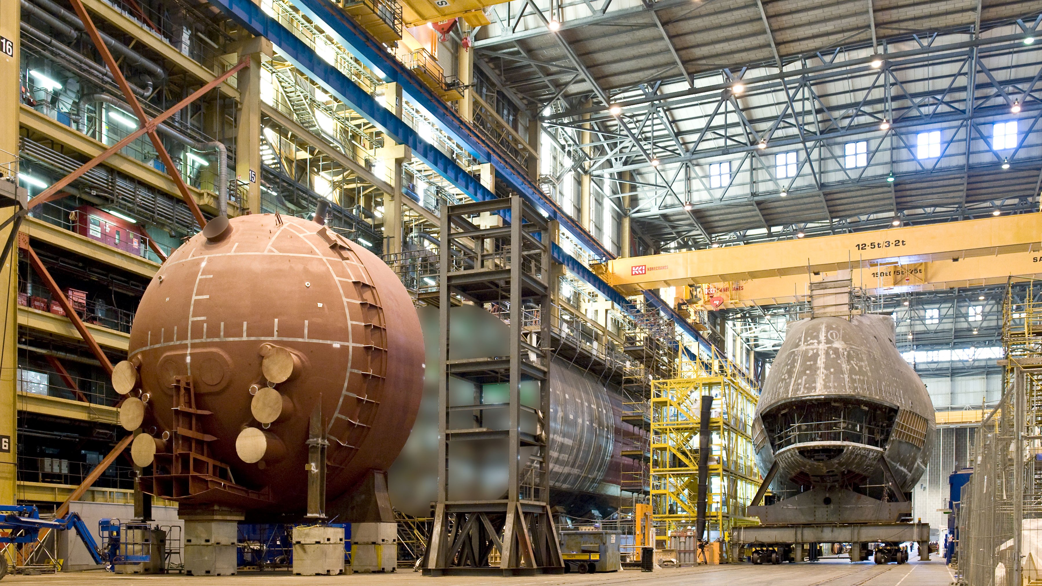 No These Aren't Starships In Space Dock, They Are Nuclear Submarines ...