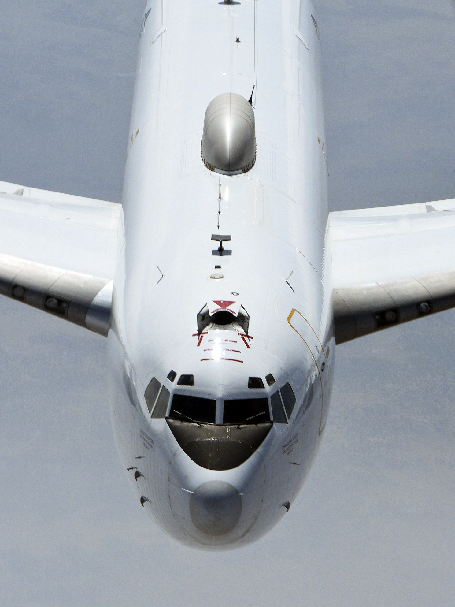 Here's Why An E-6B Doomsday Plane Was Flying Tight Circles Off The ...
