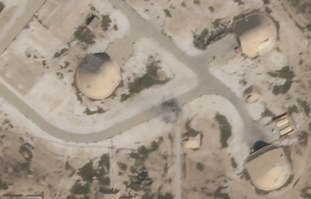 Satellite Images Show The Aftermath Of Iran's Missile Strikes On Al ...