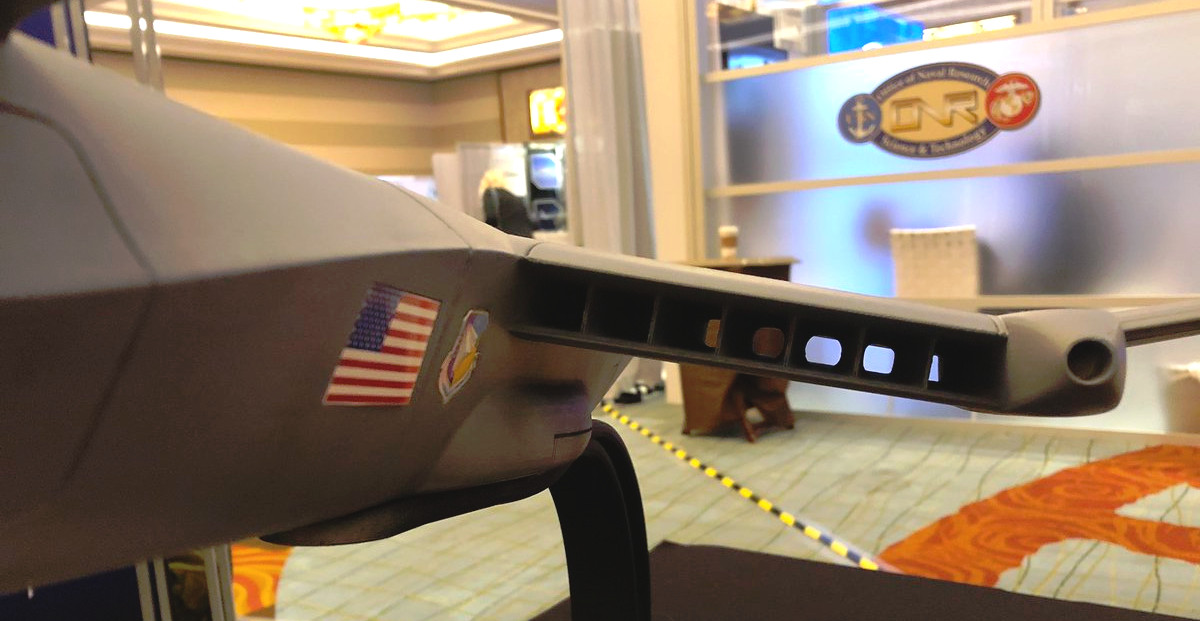Air Force Displays Model Of Exotic And Potentially Revolutionary Hybrid ...