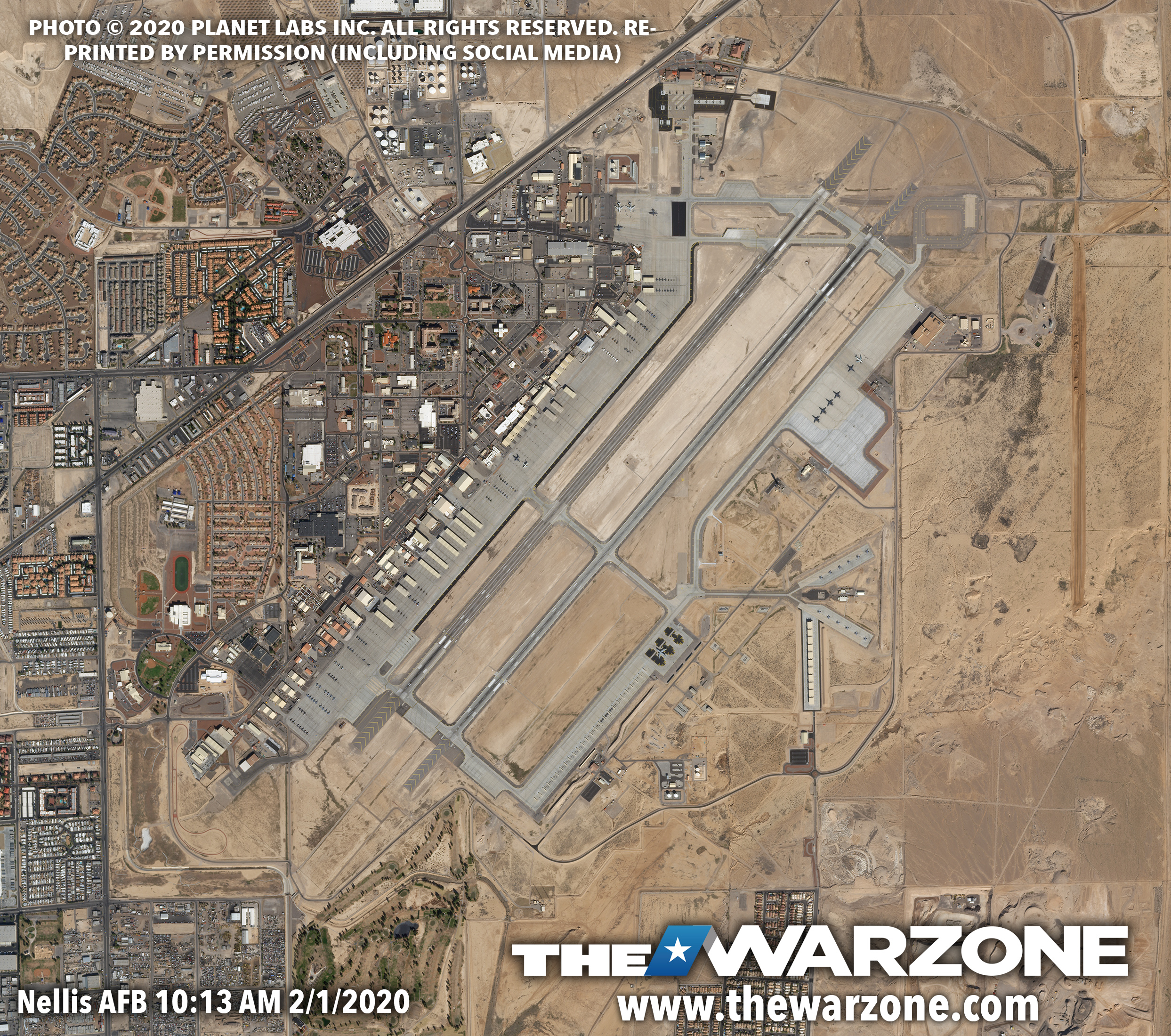 This Is What Nellis Air Force Base's Ongoing Red Flag Exercise Looks ...