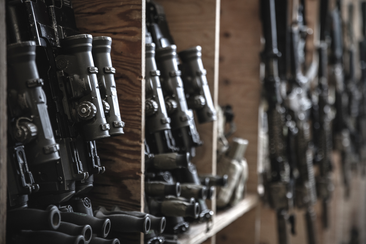 Take A Rare Look Inside An Army Ranger Armory Somewhere In Afghanistan