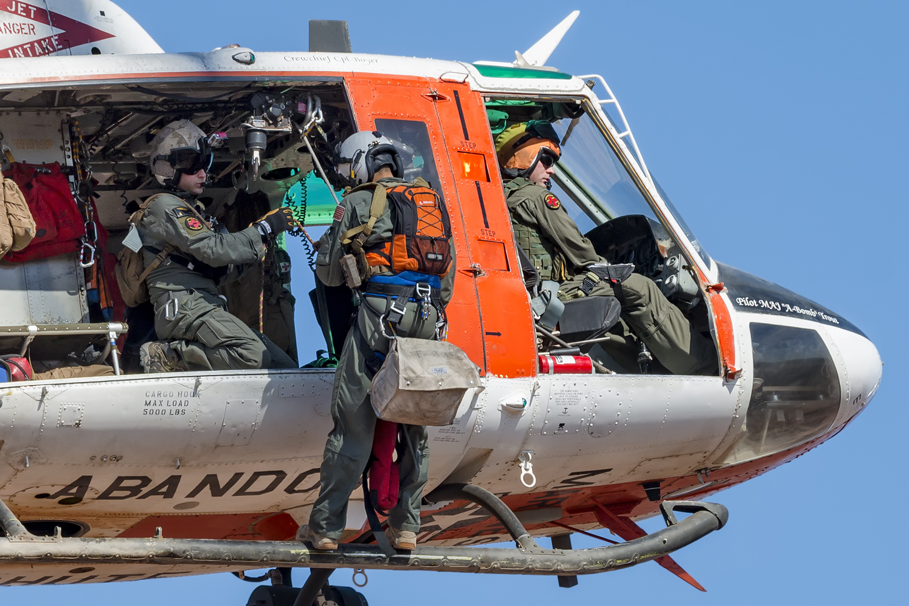 This Workhorse Huey Rescue Helicopter Flew President Reagan As Marine ...
