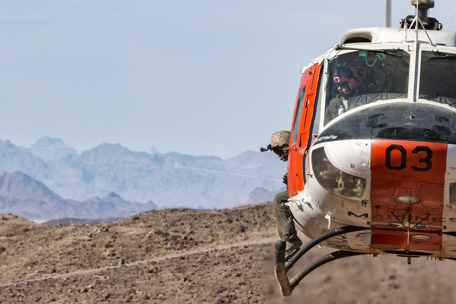 This Workhorse Huey Rescue Helicopter Flew President Reagan As Marine ...