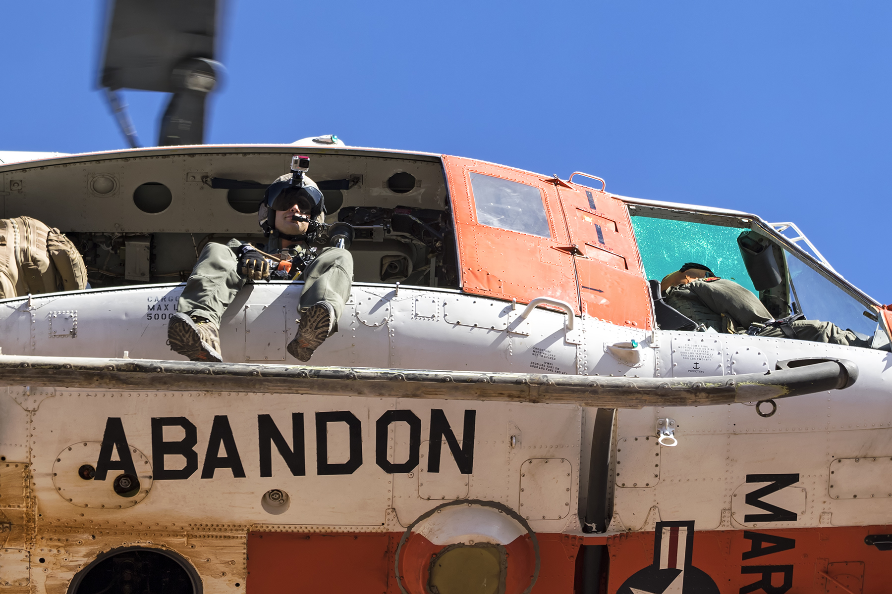 This Workhorse Huey Rescue Helicopter Flew President Reagan As Marine ...