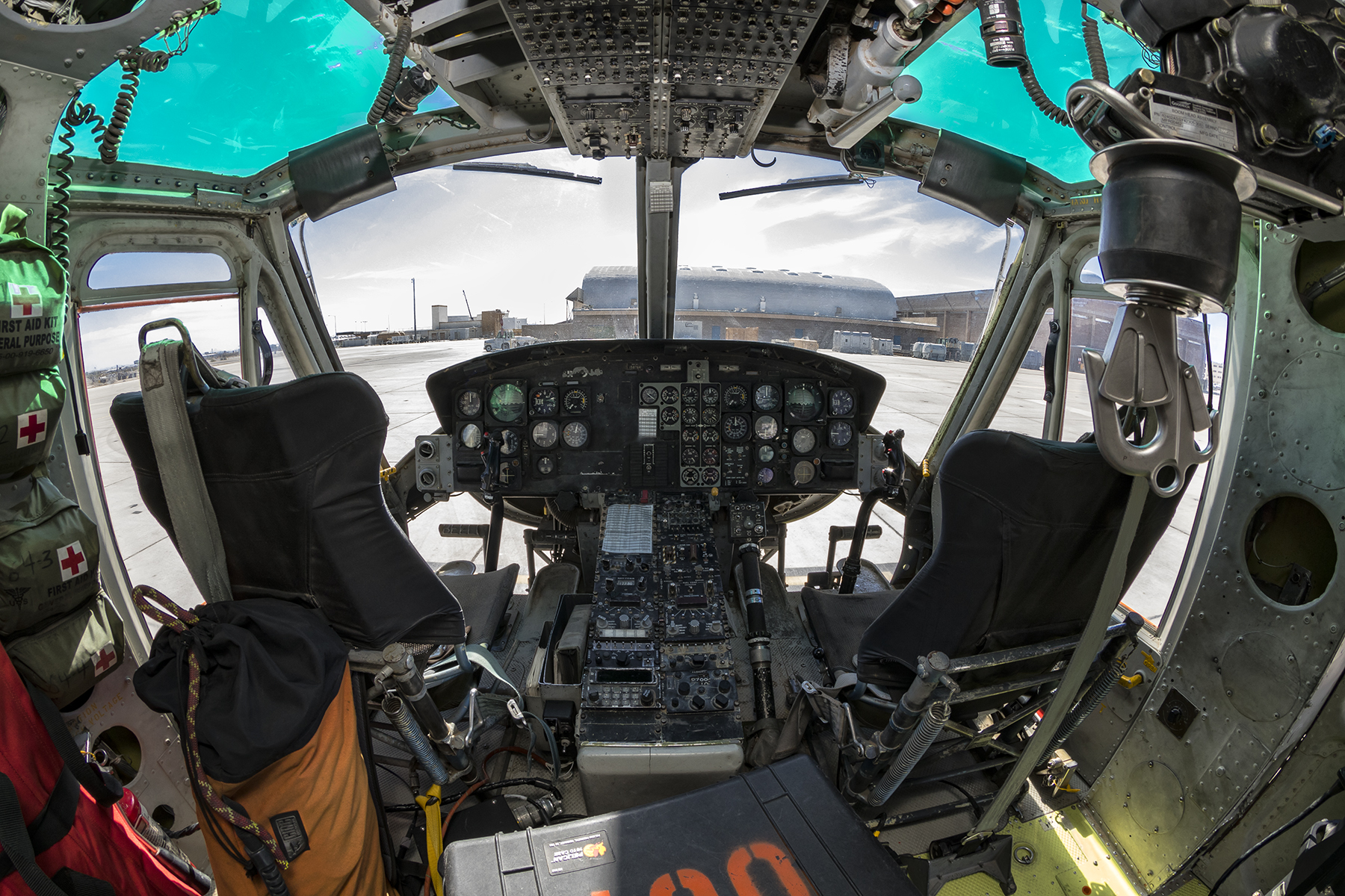 This Workhorse Huey Rescue Helicopter Flew President Reagan As Marine ...