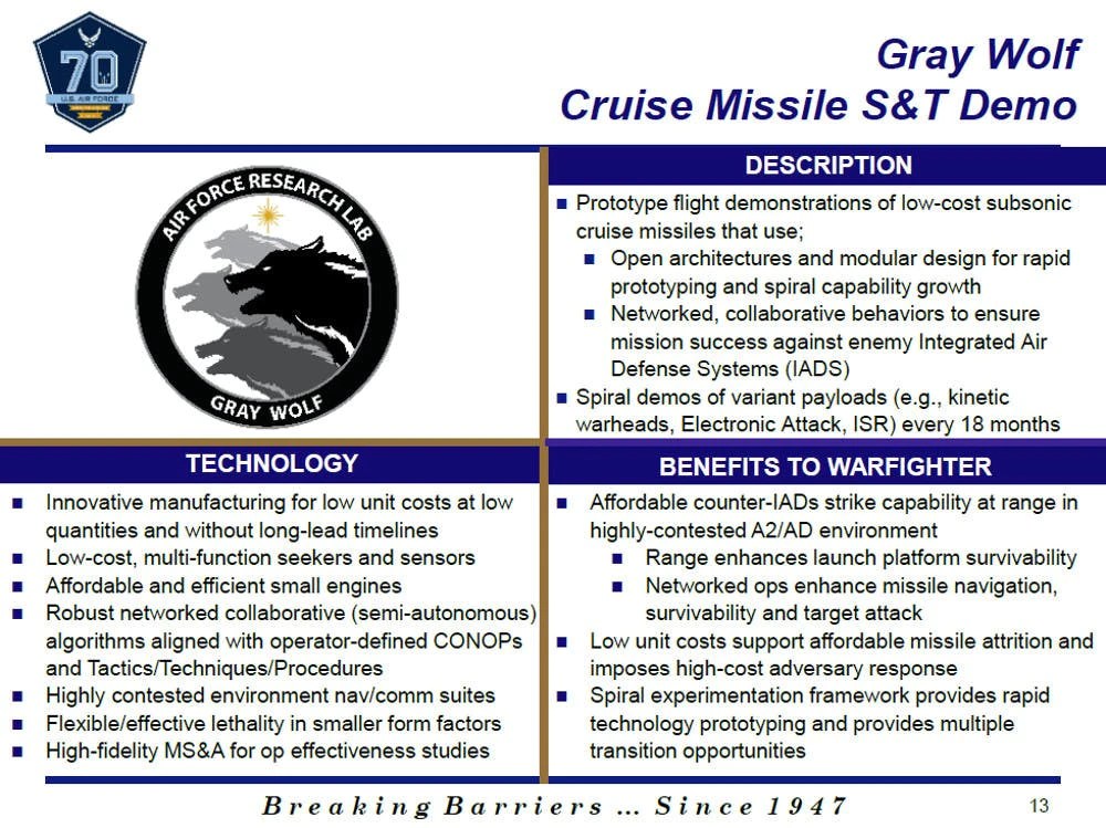 Air Force's Gray Wolf Program Tests Game-Changing Small Low-Cost Jet Engine