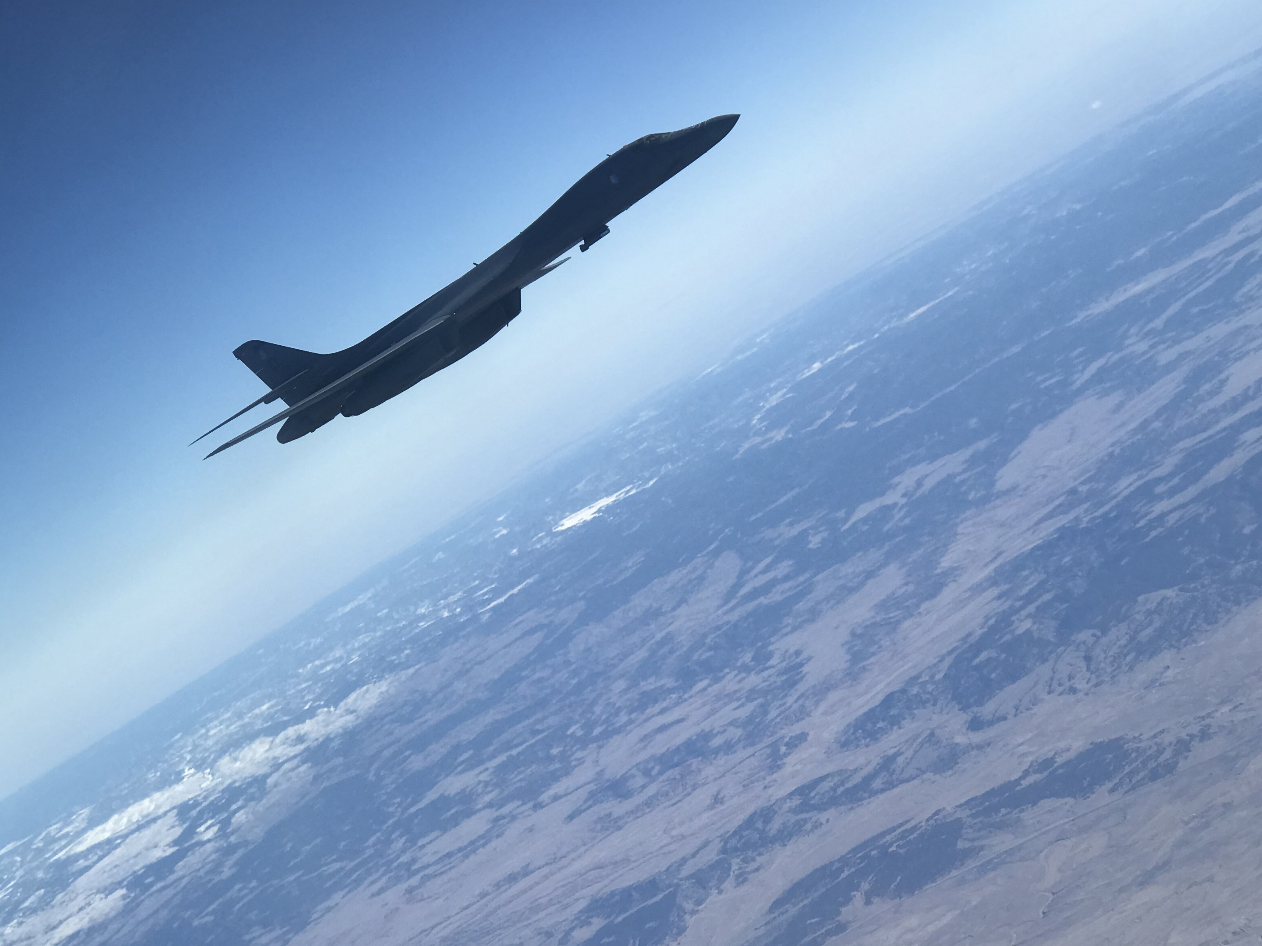 Tanker Boom Operator Photographs Rare And Glorious Formation Of Four B ...