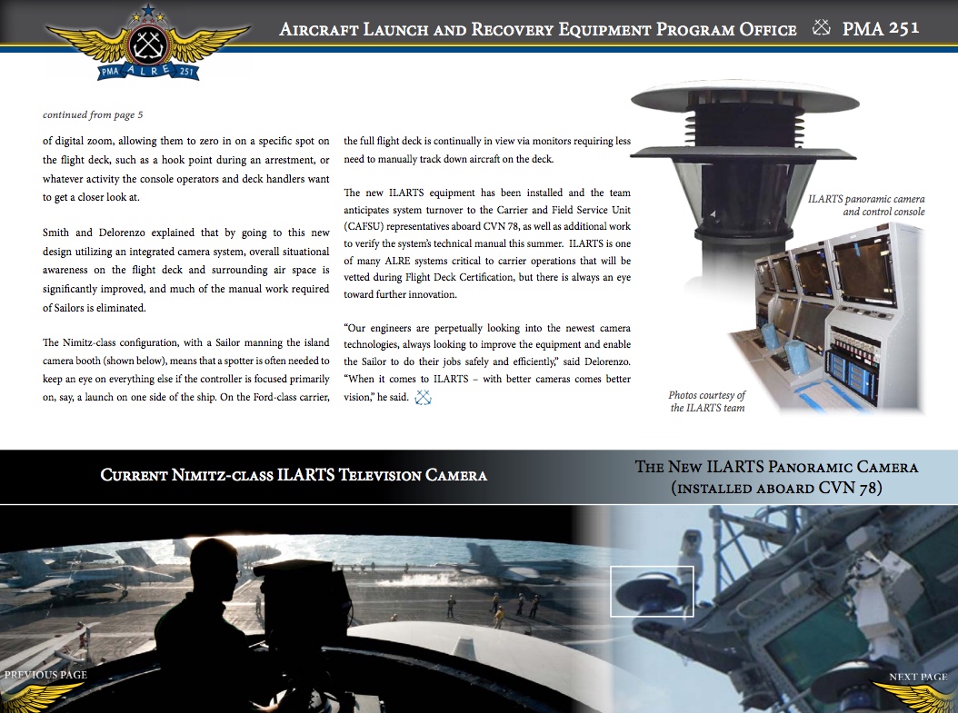 The Navy's New Aircraft Carrier Has A Revolutionary Video System That ...