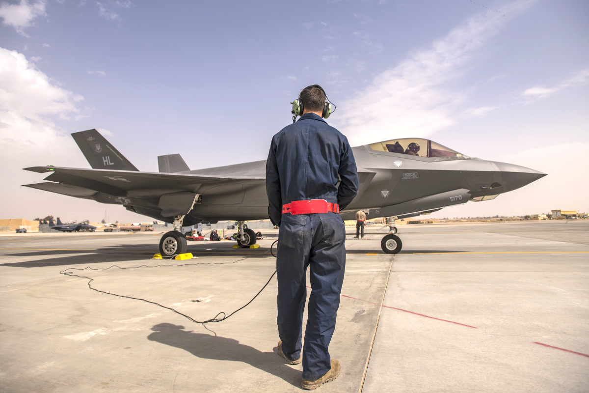 Two Air Force F-35s Make Rapid Deployment To Jordan To Get Closer To ...