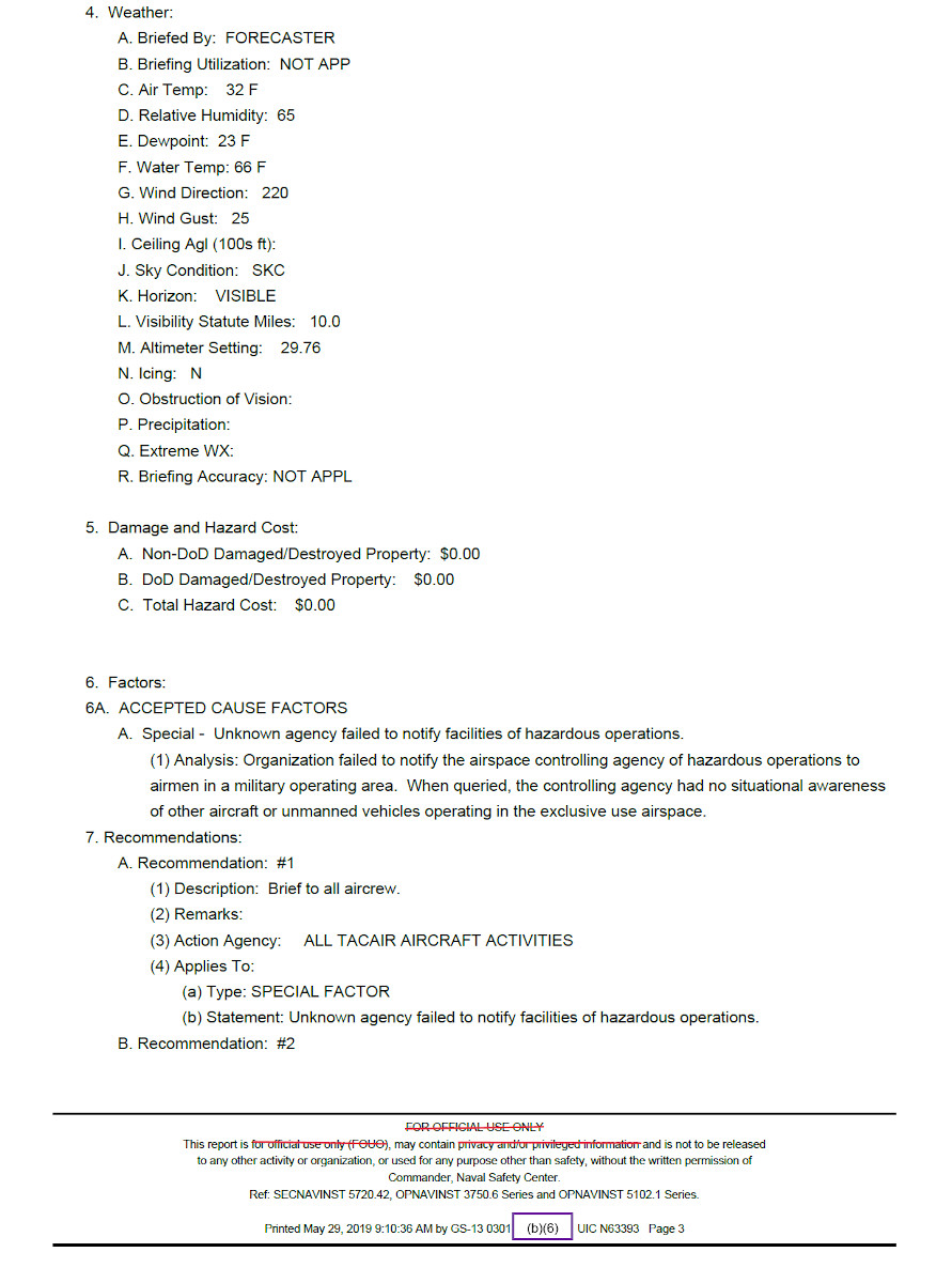 Here Are The Navy Pilot Reports From Encounters With Mysterious ...