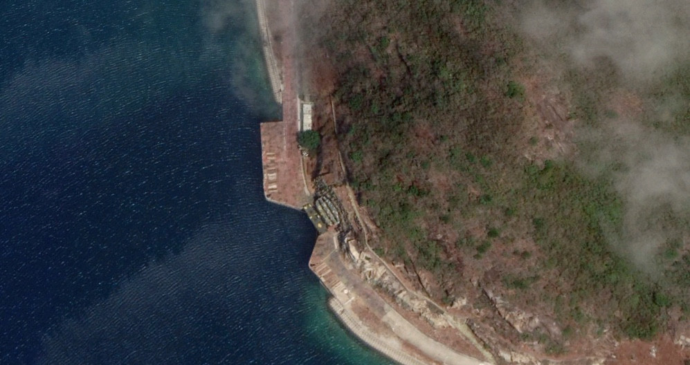 Navy P-8 With Secretive Radar Pod Surveils Massive Chinese Naval Base ...