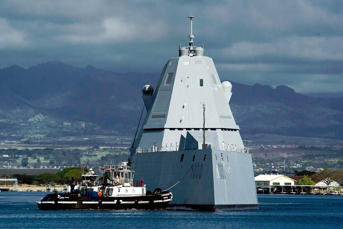 Navy's Stealthy Zumwalt Destroyer Has Finally Fired Its 30mm Guns For ...