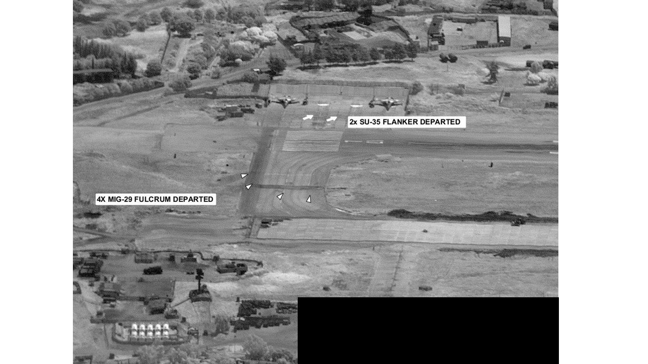 MiG-29 Fighters Were At Russia's Air Base In Syria Just Before Showing ...