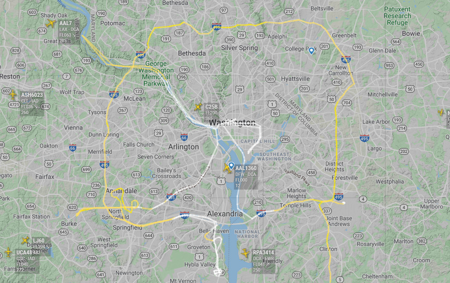 Nuclear Detection Helicopter Flies Mission Around Washington D.C. Amid ...