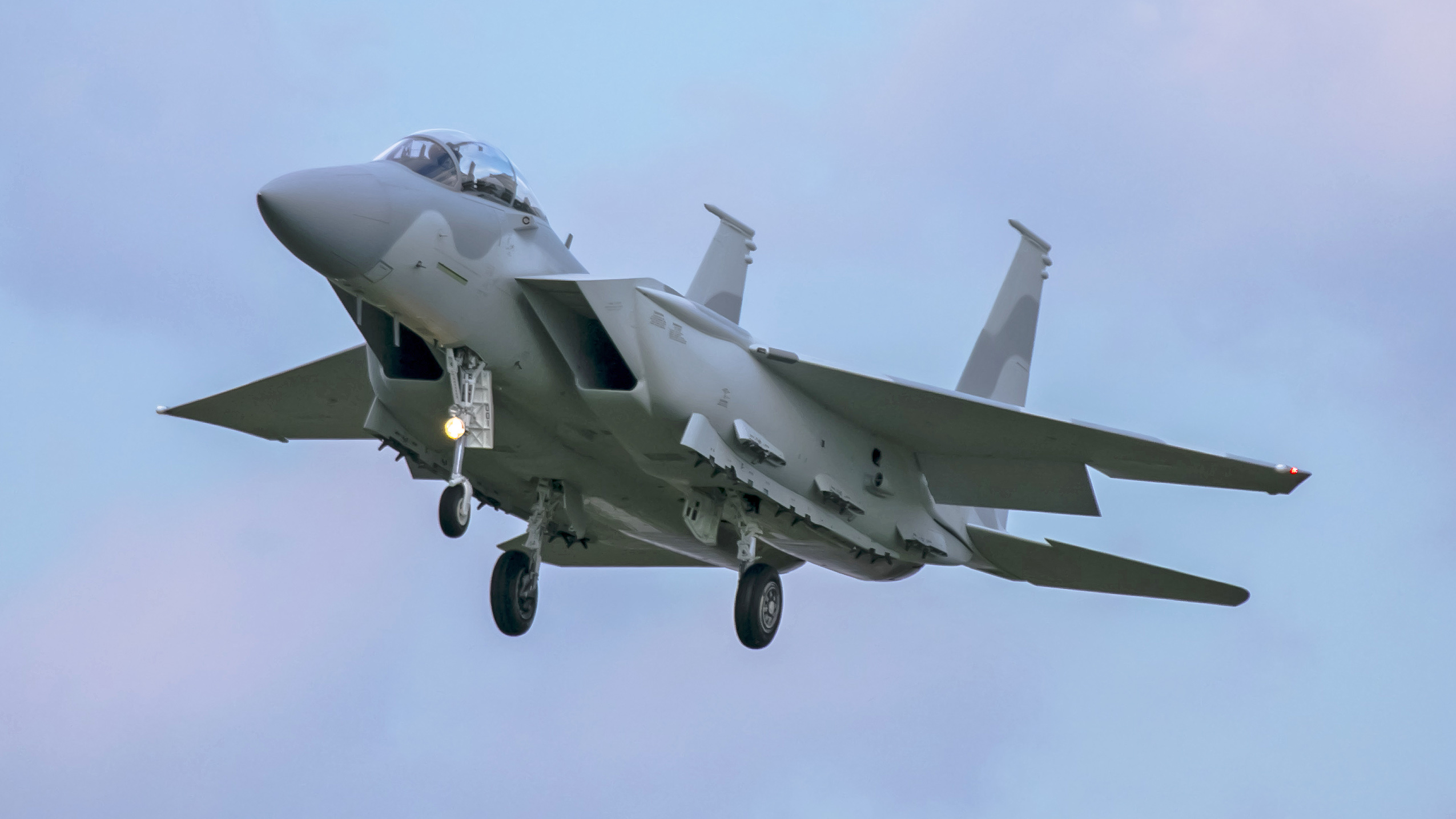 Check Out The Wicked Camouflage Paint Job On Qatar's New F-15QA Eagle
