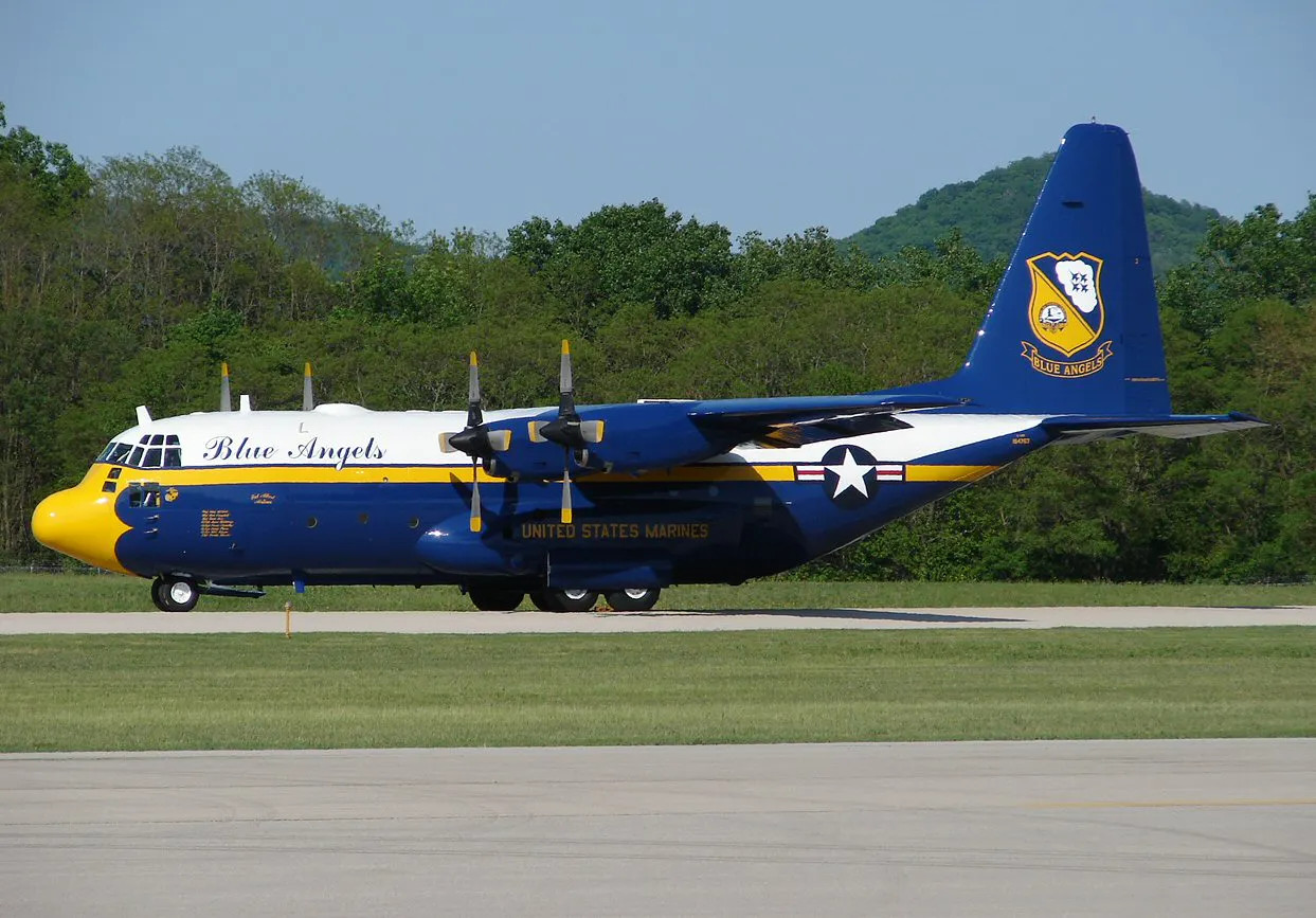 Check Out The Blue Angels' New Fat Albert C-130J In All Its Glory