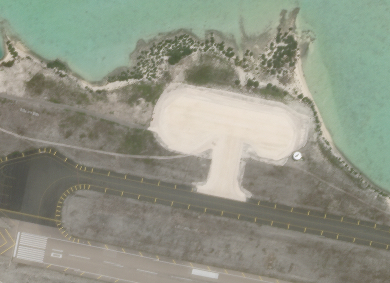 Major Airfield Expansion On Wake Island Seen By Satellite As U.S. Preps ...