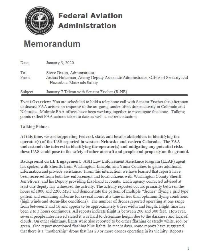 Newly Released FAA Documents Give Unprecedented Look Into Colorado ...