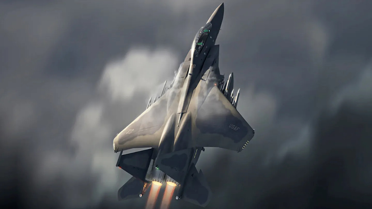 Here Is Our First Look At One Of Boeing's New F-15EX Eagle Fighter Jets ...