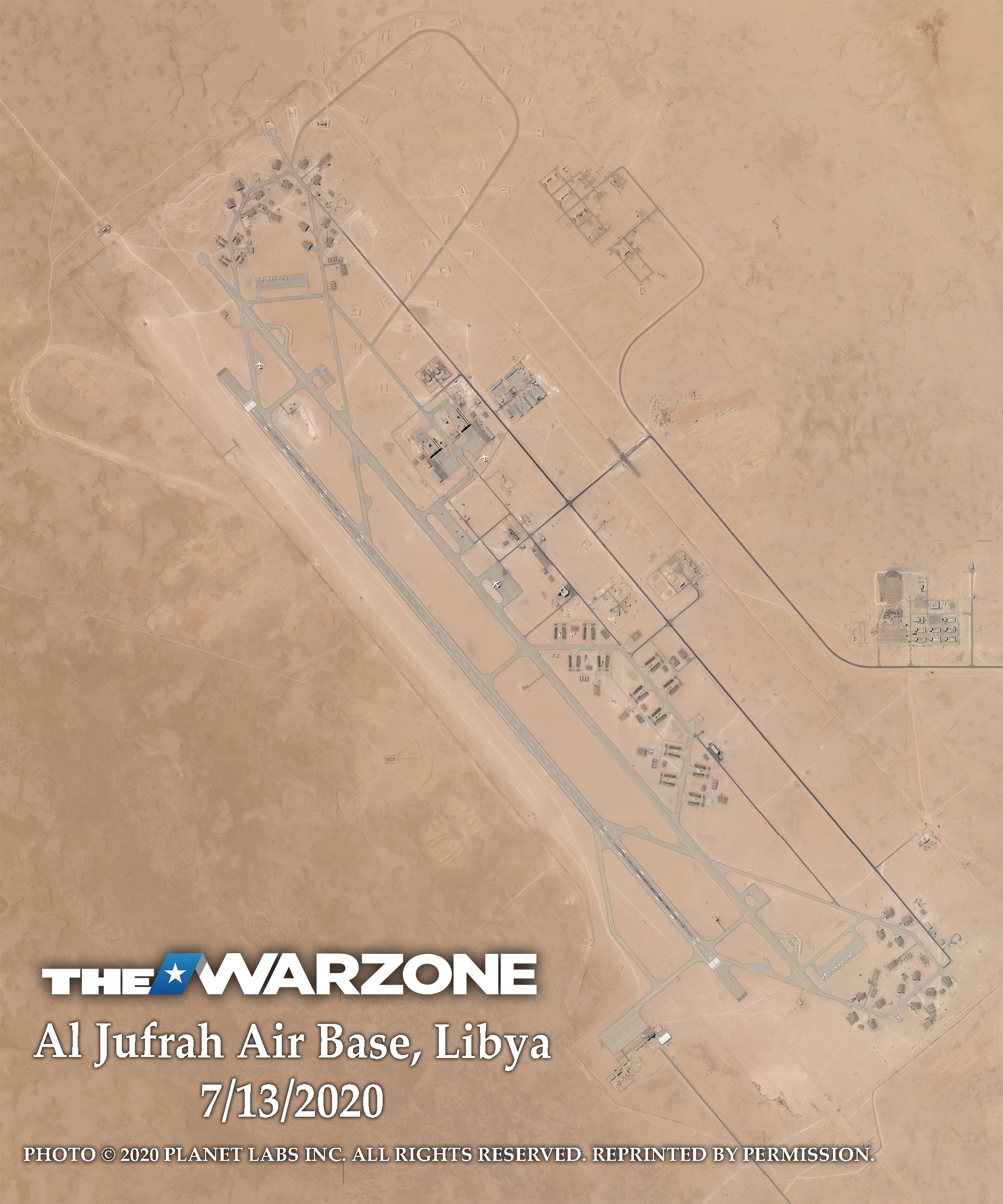 Two Su-24 Combat Jets Seen In Satellite Image Of Libyan Air Base As Air ...