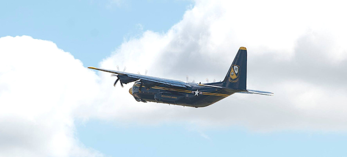 The Blue Angels' New Fat Albert C-130J Has Flown For The First Time